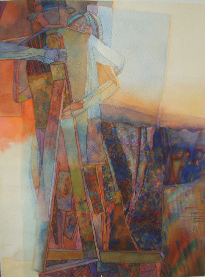 Gallery of Wellington, Maine artist Bernie Beckman